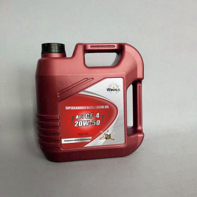 China Winall sae 50 diesel oil Lubricants 20w40 Wholesale Compressor Oil API CF-4 20W 50  Diesel Engine Oil for sale