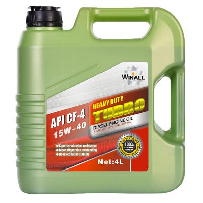 China High Quality And Long Term Effectiveness Small Tonnage Truck Oil API CF4 sae 15w40 for sale