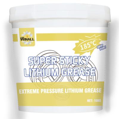 China Excellent Stability Anti-friction DP 180 10KG EP Grease Super Viscous Lithium Grease for sale