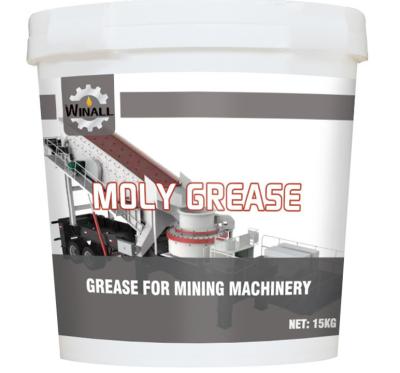 China Waterproof  Anti-oxidation 15kg Molybdenum Disulfide Grease EP Grease for sale