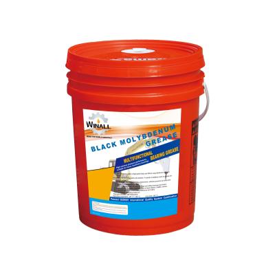 China Black Excavators Grease Bearing Gear Hammer Black Molybdenum Disulfide Grease for sale