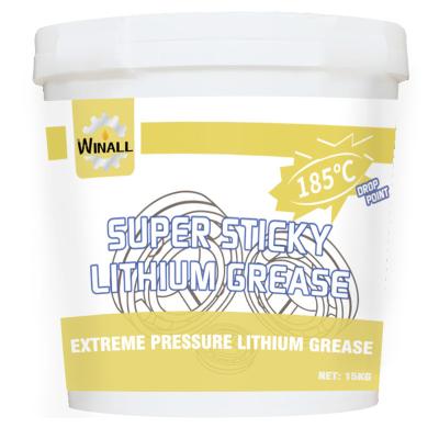 China Manufacturers Wheel Bearing Heat Resistant  15kg DP180 Super Viscous Lithium Base Grease for sale