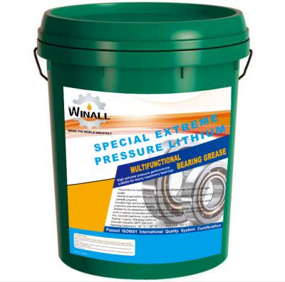 China Brown Grease Industrial High Pressure Forklift Extreme Pressure Lithium Base Grease for sale