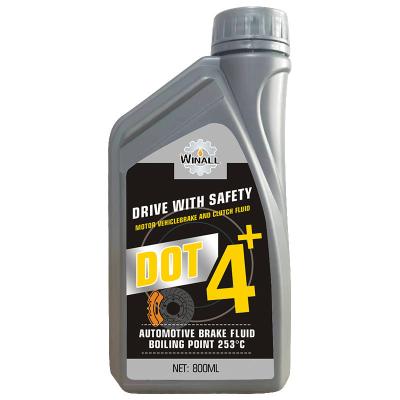 China Factory Directly Sale High  Quality 800ML/1L DOT4/4+ Brake Fluid for sale