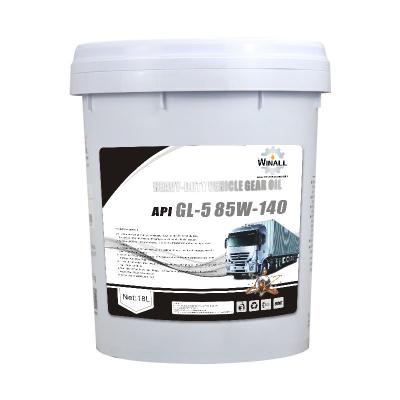 China Top Lubricating Oil Plant Hot Sale General Gear Lubricant Oil GL-5 85W-140 for sale