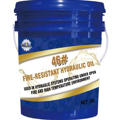 China Fire-Resistant 46#  18L Industrial Oil Hydraulic Oil for sale