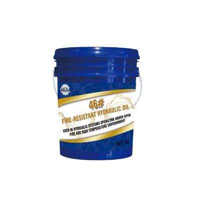 China Hot selling average price  synthesis 18L/20L 46# white hydraulic oil for heavy duty machine for sale