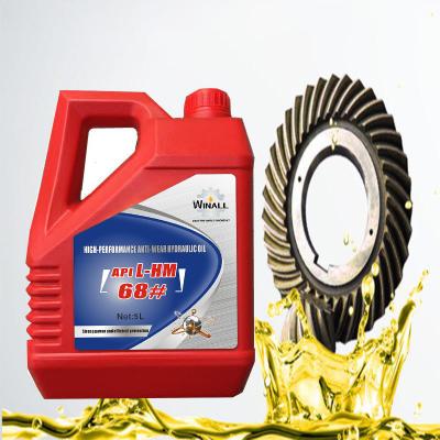 China cheap and popular seal oil in afria hd 46 machine excavator anti-wear VG L-HM 46 hydraulic oil for sale