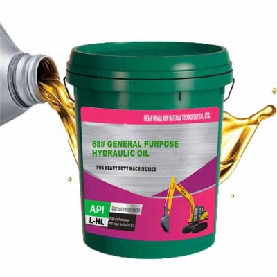 China HL 68 general purpose Semi synthetic hydraulic fluid oil lubricant for sale
