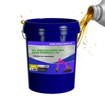 China long life high pressure ash free VS L HM68 hydraulic oil for injection molding machine for sale