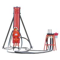 China Dia 50-130mm Pneumatic Hydraulic DTH Drilling Rig For Rock Quarry Blasting for sale