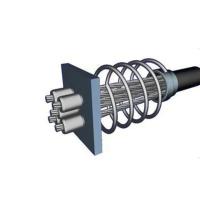 China Ductile Iron Professional Bridge Tensioning Anchor Prestressed Anchor Round Porous for sale
