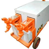 China Bridge Tunnel Cement Spraying Machine Double Hydraulic Cement Grouting Pump for sale