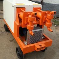 China Bridge Tunnel Cement Spraying Machine Double Hydraulic Cement Grouting Pump for sale