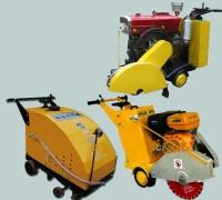 China Gasoline Pavement Saw Cutting Machine 8.5kw 10kw Concrete Road Cutter for sale