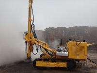 China 380V Hydraulic Crawler Drill Rig Rock Drilling Rig Machine For Building Road Bridge for sale