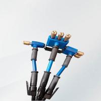 China Pneumatic Hand Held Concrete Floor Scabbler Multiple Tungsten Heads for sale
