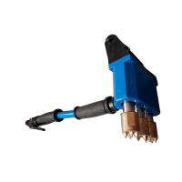 China Pneumatic Hand Held Concrete Floor Scabbler Multiple Tungsten Heads for sale