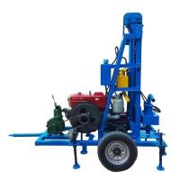 China Portable Household Well Drilling Rig Machine Gasoline Hydraulic Drilling Machine for sale