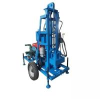 China Portable Household Well Drilling Rig Machine Gasoline Hydraulic Drilling Machine for sale