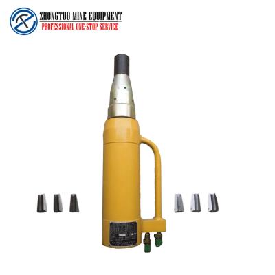 China CE Bridge Erecting Machine Intelligent Tension 25 Ton Hydraulic Mono Stressing Jack for sale
