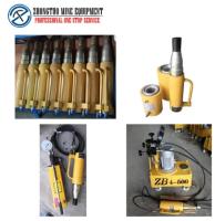 China CE Bridge Erecting Machine Intelligent Tension 25 Ton Hydraulic Mono Stressing Jack for sale