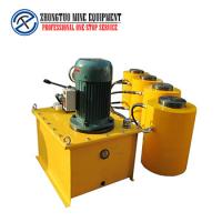 China Casting Iron Bridge Construction Machine Dia 15.7mm Hydraulic Jack Post Tensioning for sale
