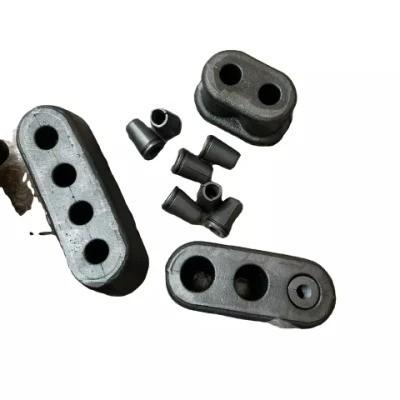 China CE Cast Iron Round Prestressed Anchorage System Grips Wedge Anchor Head Steel for sale