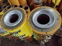 China Prestressing 100 Ton 300 Ton 500 Ton Hydraulic Jack For Post Tensioning for sale