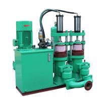 China Double Cylinder Sewage Treatment Mud Pump Machine For Filter Press for sale