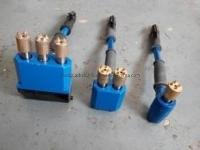 China Handheld Pneumatic Single Head Chiseling Machine 31-100mm Width for sale