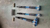 China ISO Handheld Pneumatic Double Head Chisel Head Hand Push Ground Walking Chisel Head for sale