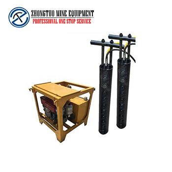 China 112mm Hole Rock Splitter Machine Hydraulic Rod Splitter For Concrete Breaking for sale