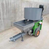 China 3M3/H Mine Mortar Spraying Machine Multifunctional Powder Wall Cement Machine for sale