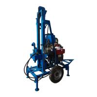 China Diesel Engine Well Drilling Rig Machine 360 Degree Rotary Drill Rig for sale