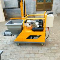 China CE ISO Cement Spraying Machine Multifunctional Powder Wall Machine With Mixer for sale
