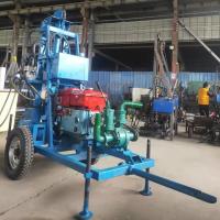 China 70-450mm Dia Well Drilling Rig Machine 200m Depth Drill Rig for sale