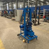 China Electric Motor Diesel Water Well Drilling Rig Machine for sale