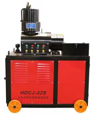 China Single Cylinder 40mm Rebar Upsetting Machine 7.5kw Rebar Threading Machine for sale