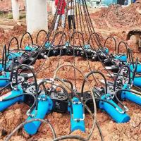 China ISO Concrete Pile Cutting Machine Hydraulic Concrete Pile Crusher Excavator Attachment for sale