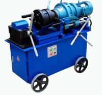 China Auto Flat Die Hydraulic Rebar Processing Machine Screw Rebar Thread Rolling Machine for sale