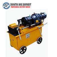 China Auto Flat Die Hydraulic Rebar Processing Machine Screw Rebar Thread Rolling Machine for sale