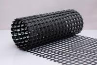 China Geosynthetic Steel Plastic Composite Geogrid Driveway Geogrid For Road for sale