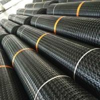 China 25.4mm Geogrid Machine Mesh Steel Plastic Geogrid Mesh For Highway Road Construction for sale