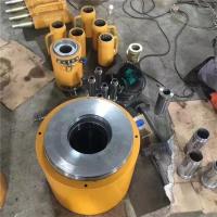 China 25Ton 500Ton Prestressing Concrete Post Tension Jack Stressing Hydraulic Hollow Jack for sale