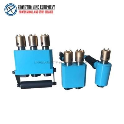 China ISO Handheld Pneumatic Double Head Chisel Head Hand Push Ground Walking Chisel Head for sale