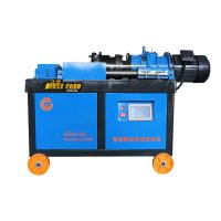 China Electric CNC Round Steel Stripping Thread Rolling Machine For Rebar for sale