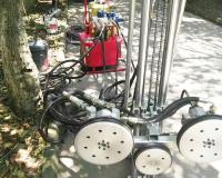 China Hydraulic Diamond Wire Saw Machine For Stone Cutting for sale