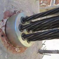 China Steel Post Tension Anchor Prestressed Anchorage System Components for sale