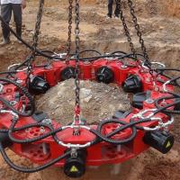 China Hydraulic Round Pile Breaker / Cutter For Concrete Piles for sale